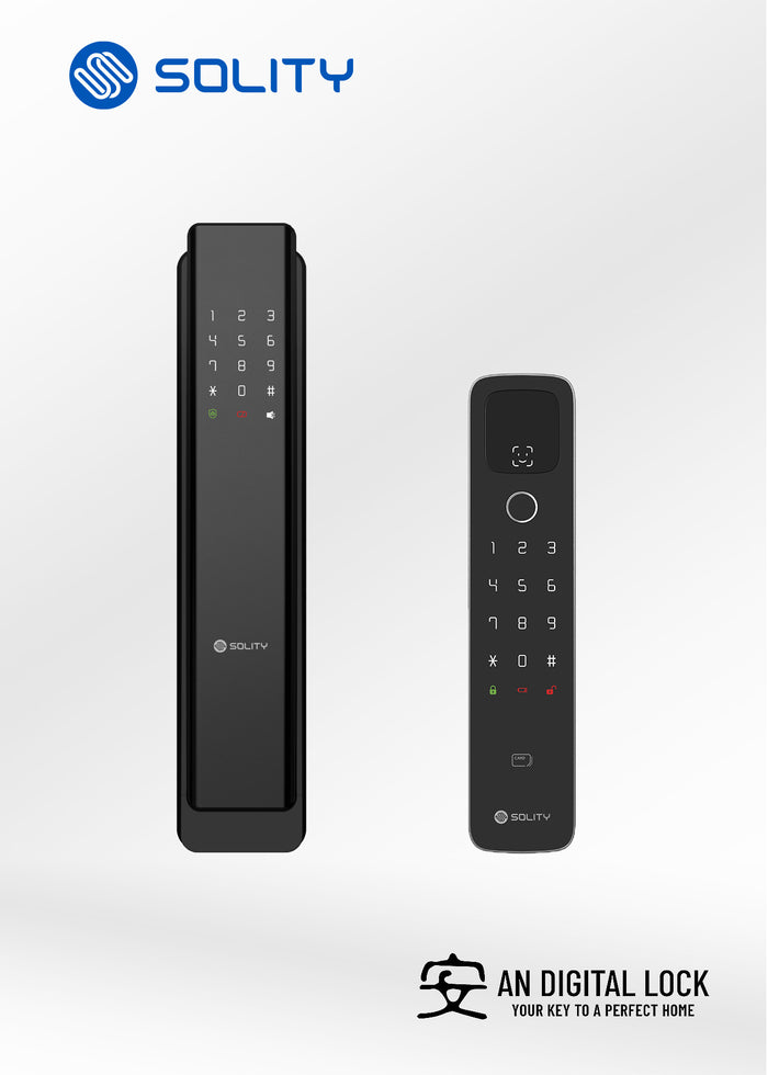 SOLITY GEA-1000K Door Lock + G1 Gate Lock