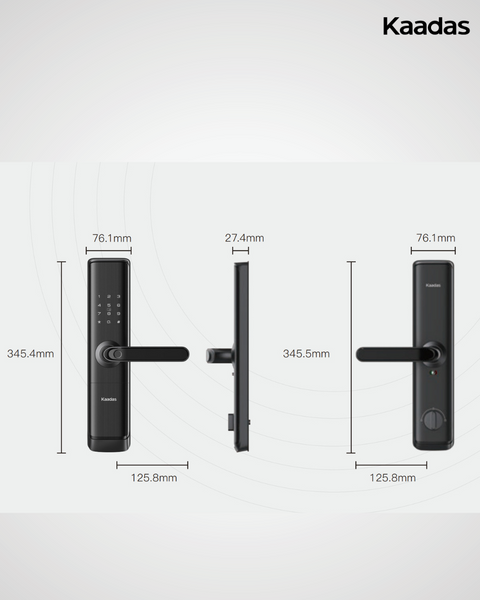 Bundle B4: Kaadas S110-5W Door Lock + Kaadas R8GD Door Lock | AN DIGITAL LOCK