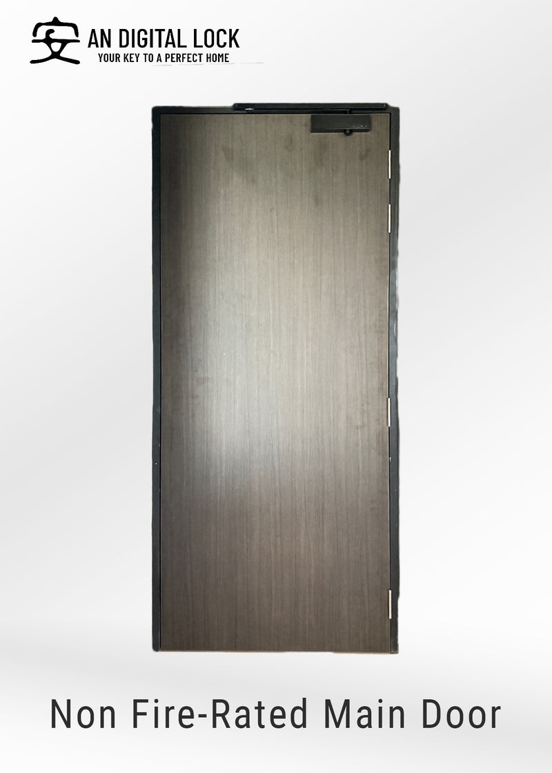 Laminate Non Fire-Rated Main Door | AN Digital Lock