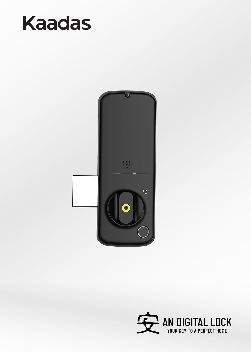 Kaadas K9-5W Door Lock + Kaadas R8GD Gate Lock